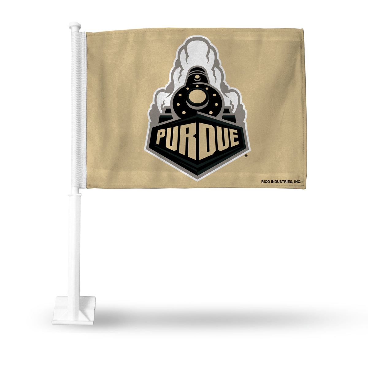 PURDUE GOLD W/TRAIN FRONT VIEW