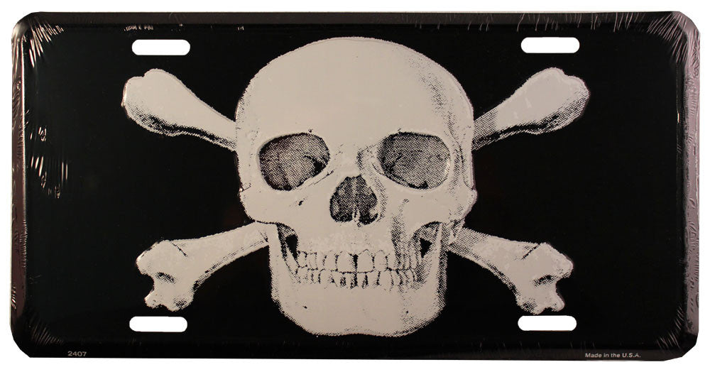Jolly Roger License Plate