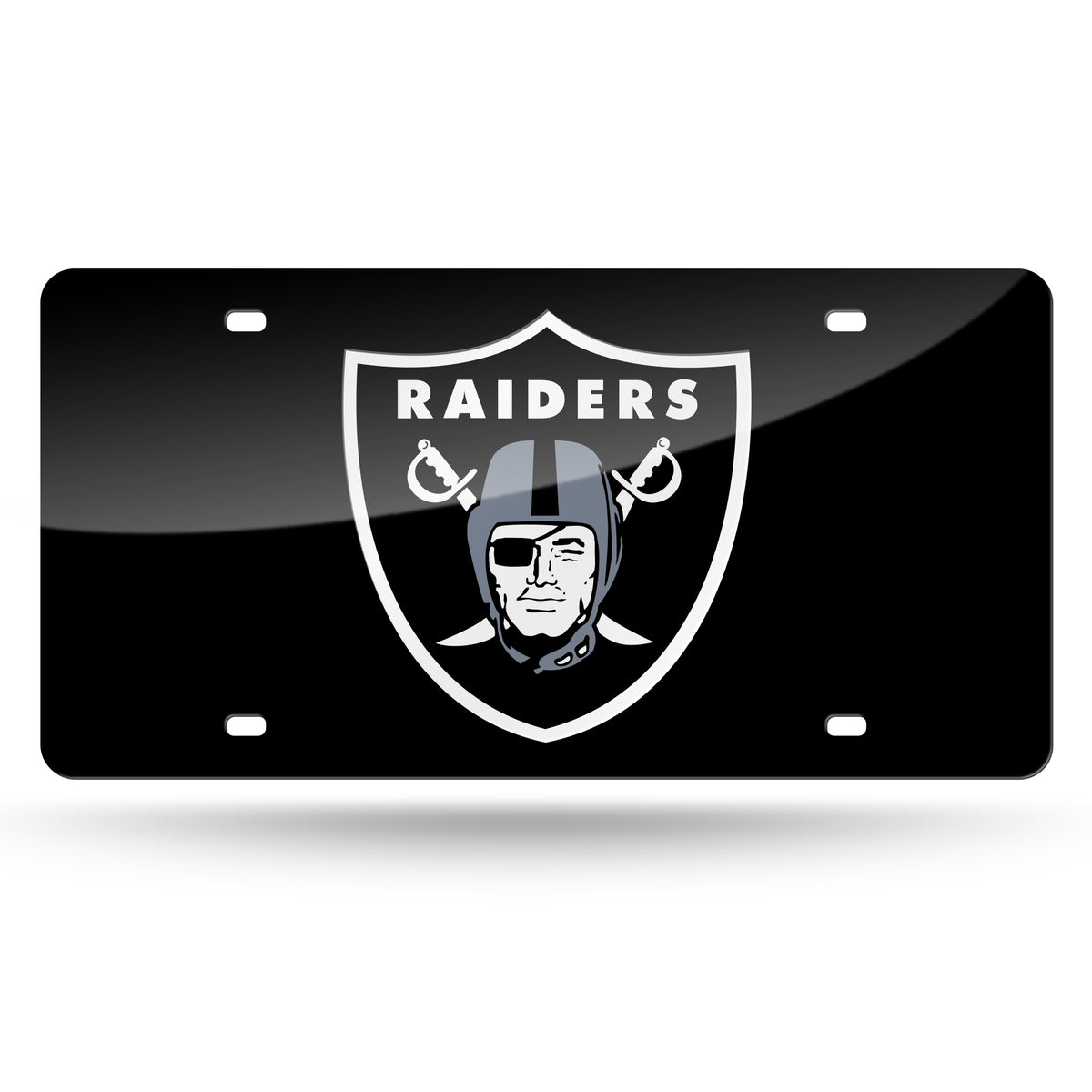 RAIDERS PRIMARY LOGO/BLACK BASE