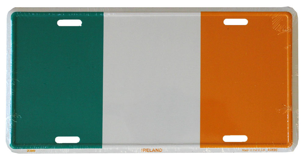 Ireland License Plate